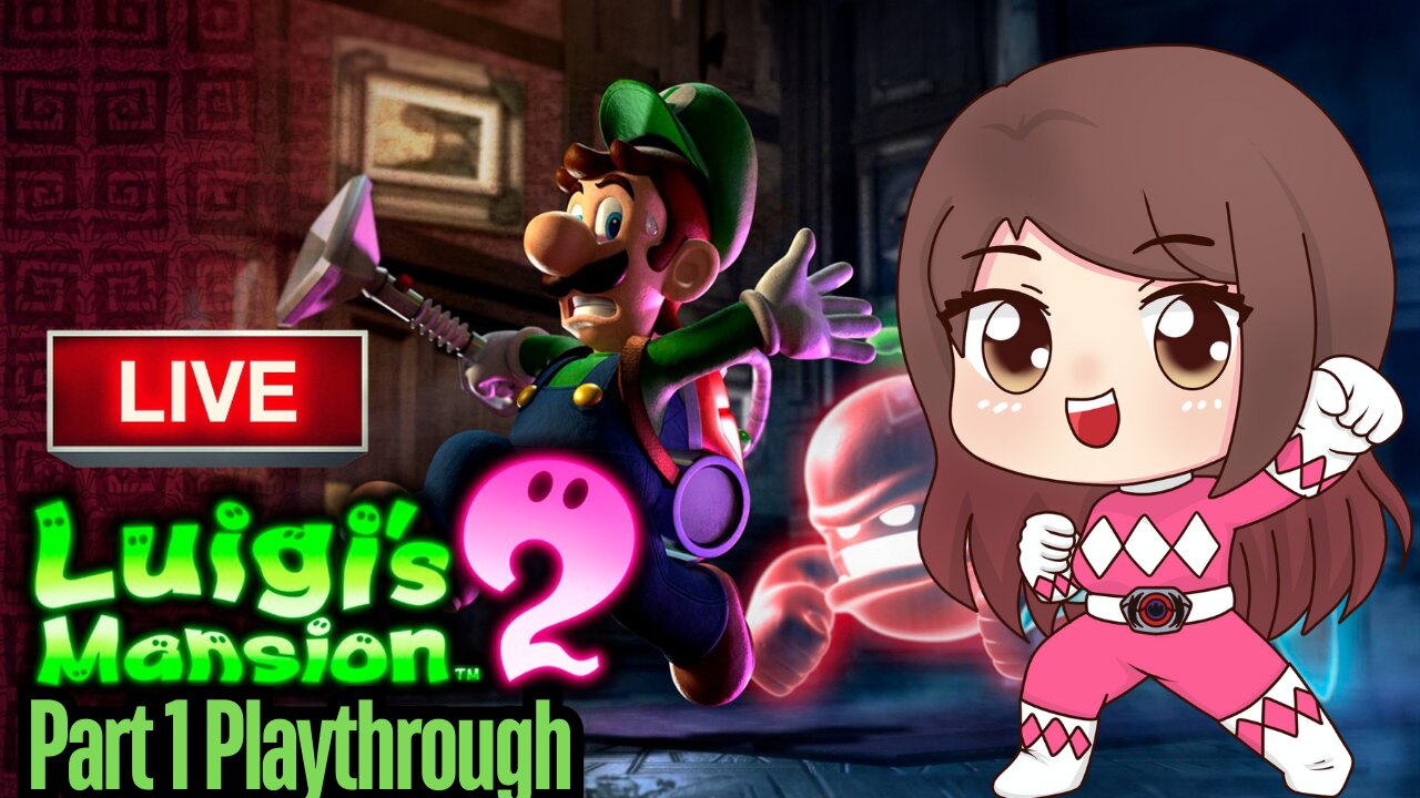 🔴-LIVE- {PNG/VTuber} Jedi Ranger: Luigi's Mansion 2: Dark Moon Part 1 First Playthrough