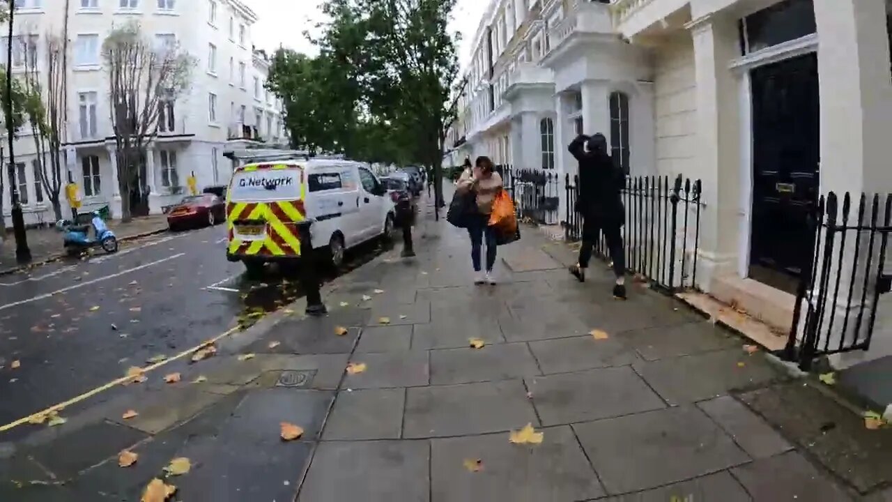 walking in London speedlapse 7th Nov 2022