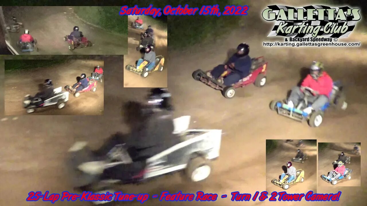 Galletta's Karting: 2022/10/15 - 25-Lap Tune-Up - Reuter/Hook/Stevens ...