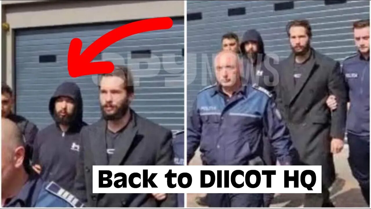 Andrew Tate Back to DIICOT HQ New Thing Found on Computers