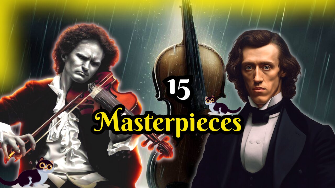 15 Classical Masterpieces by Beethoven, Bach, Mozart, Paganini, plus more!