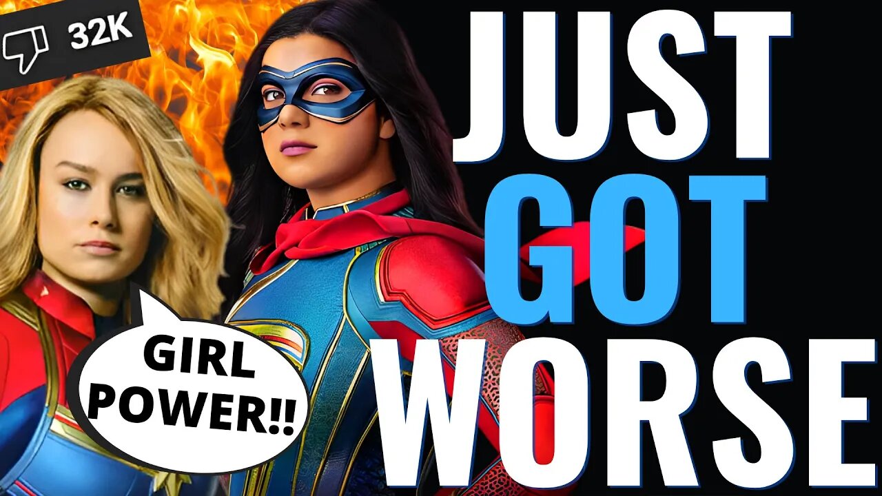 Marvels MPower Trailer Gets DESTROYED! Fans Are SICK Of The Woke M-She-U!