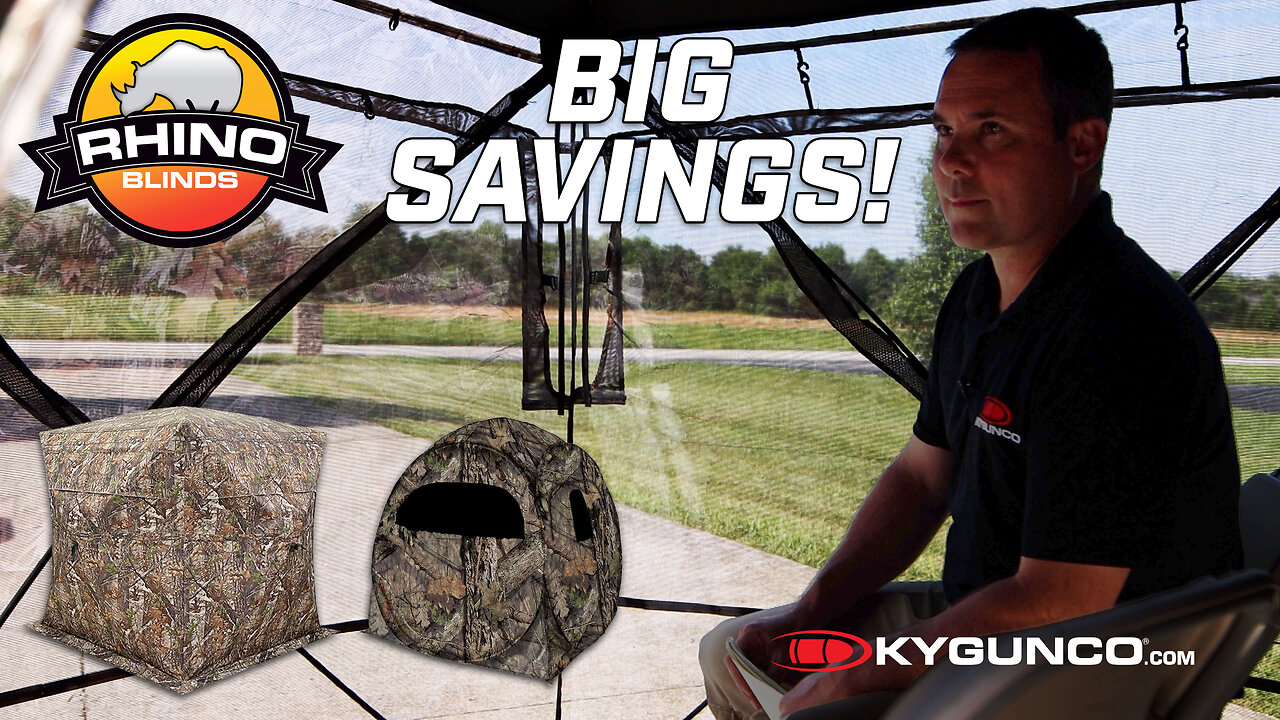 🚨 Rhino Blind R180 & R-75 BLOWOUT at KYGUNCO 🤯