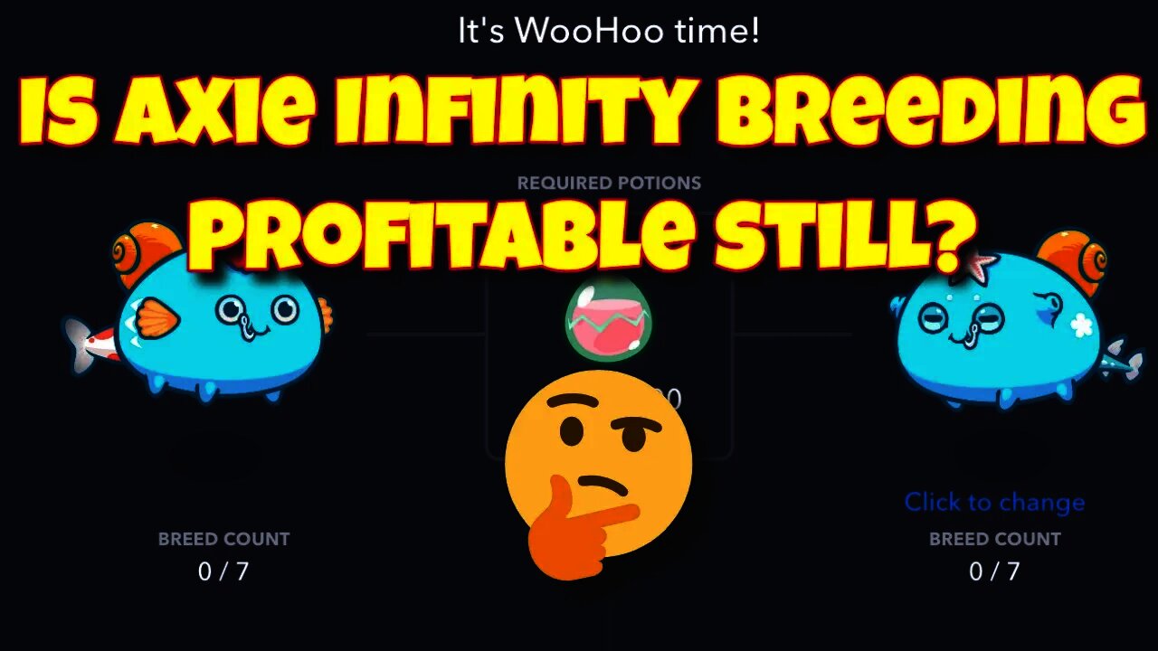Axie Infinity Breeding | Is There Profit In Selling Floor Axie's | NFT ...