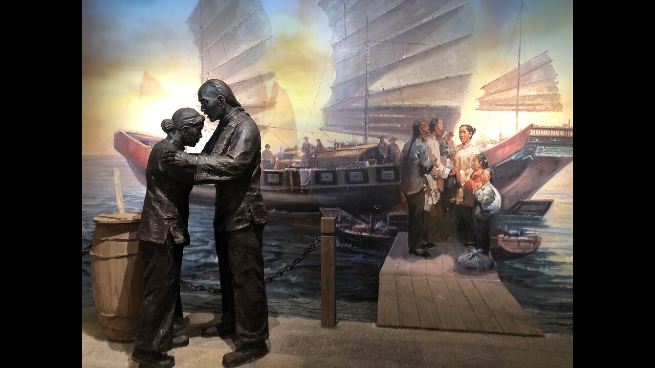 Eye opening experience visiting Overseas Chinese Museum in Toisan Guangdong