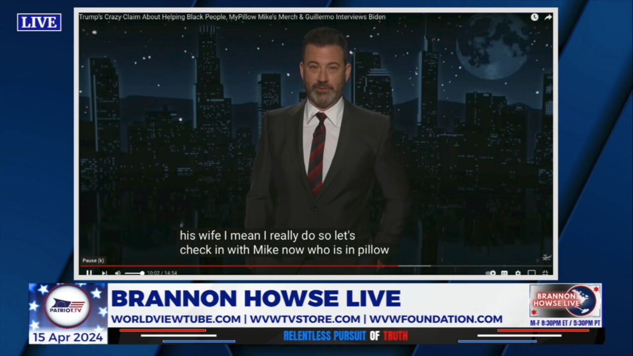 Hilarious: Jimmy Kimmel Features Mike Lindell and Brannon Howse ...