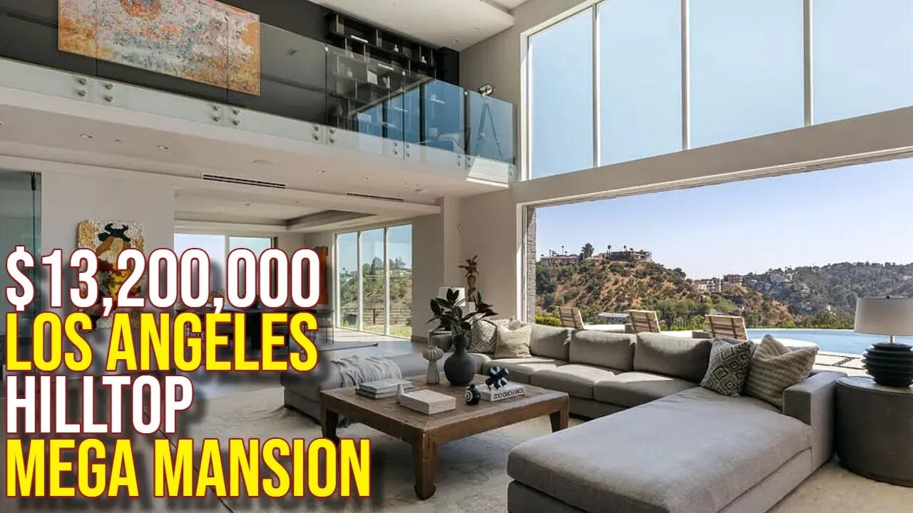 Inside $13,200,000 Los Angeles Mega Mansion