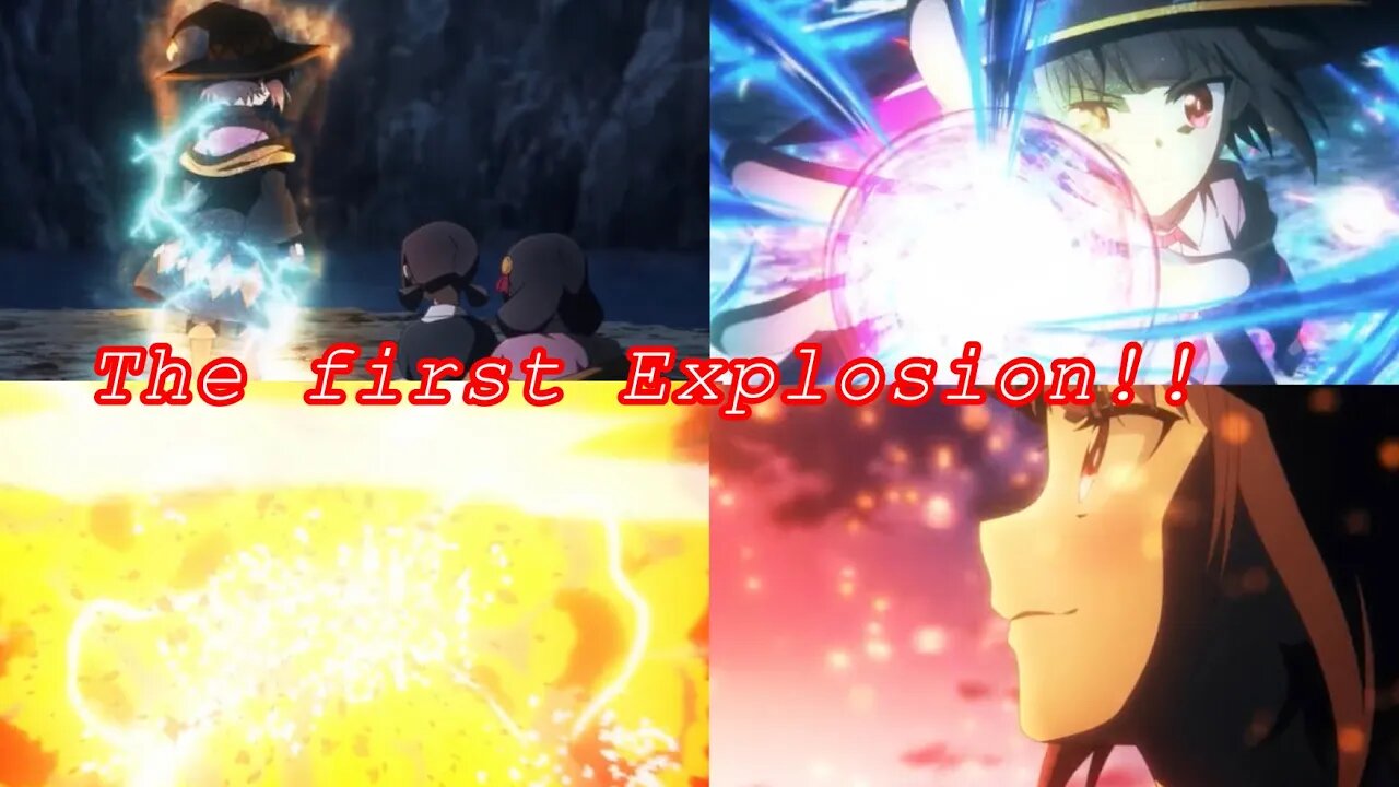 The first Explosion!! - Konosuba: An Explosion on This Wonderful World ...