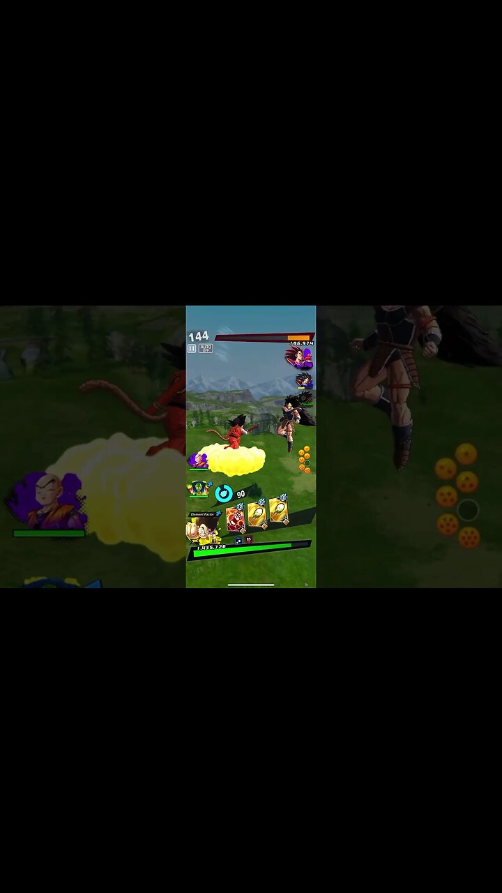 Dragon Ball Legends Sparking Goku Youth Obedient Cyclone Special