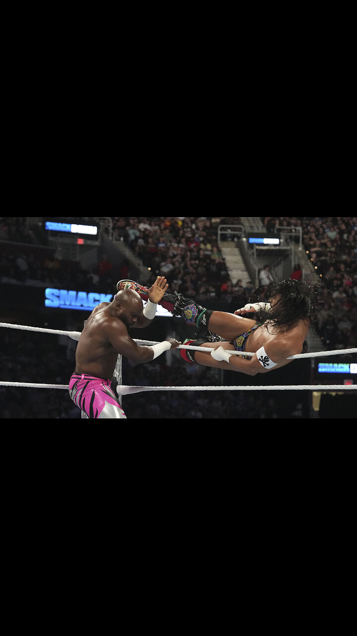 Santos Escobar vs. Apollo Crews - Phantom Driver Finish! #shorts