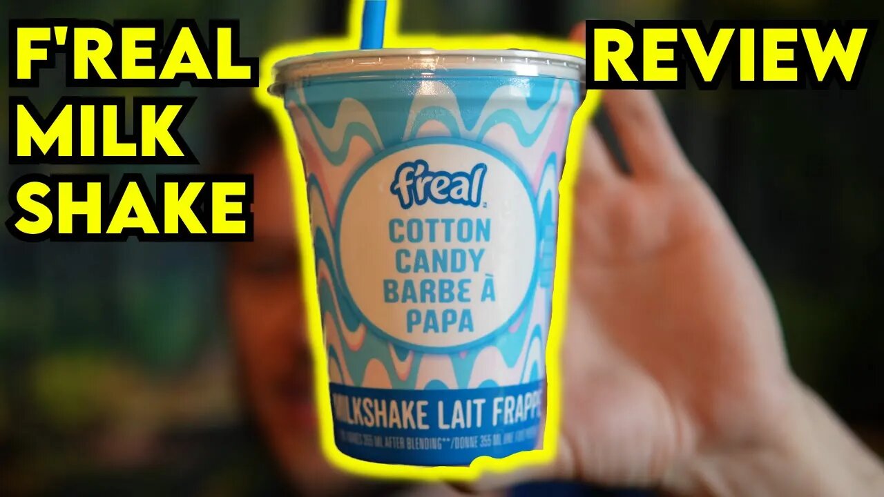 F'REAL Gas Station Milkshake COTTON CANDY Review