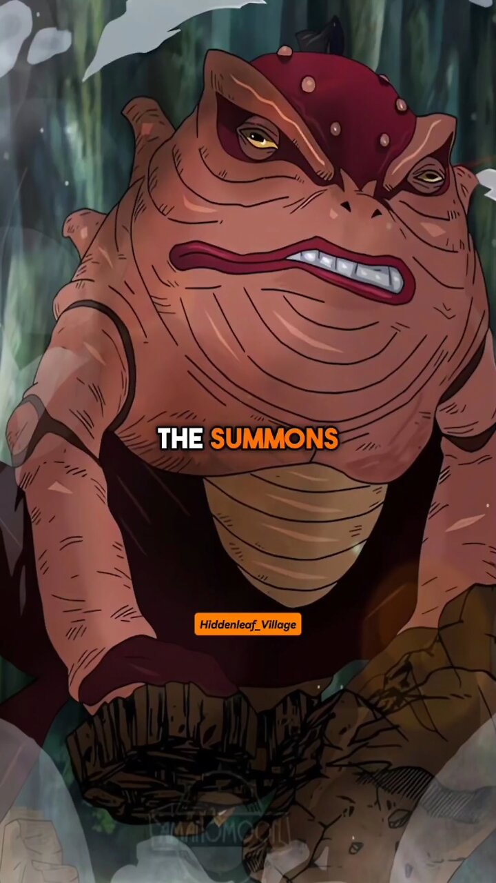 This Summon Feeds on Nightmares! #summon #anime #naruto #viral