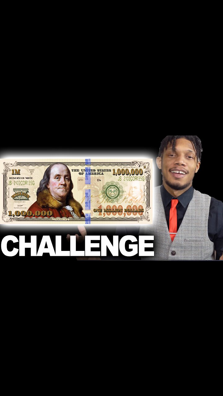The Million Dollar Challenge (Friday #Shorts )