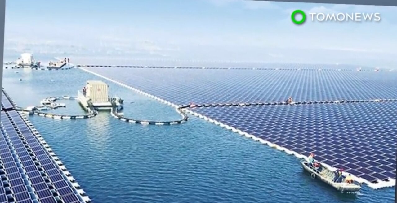 China solar panels: PRC is now home to the world’s largest floating solar farm - TomoNews