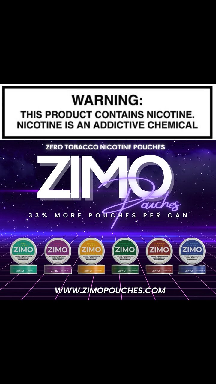 ZIMO pouches 33% more per can