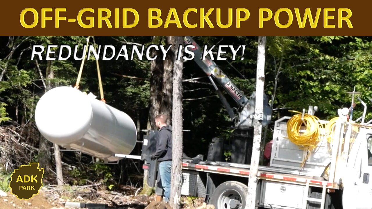 OFF-GRID BACKUP & ALTERNATE POWER | PROPANE SYSTEM & COSTS | REDUNDANCY ...