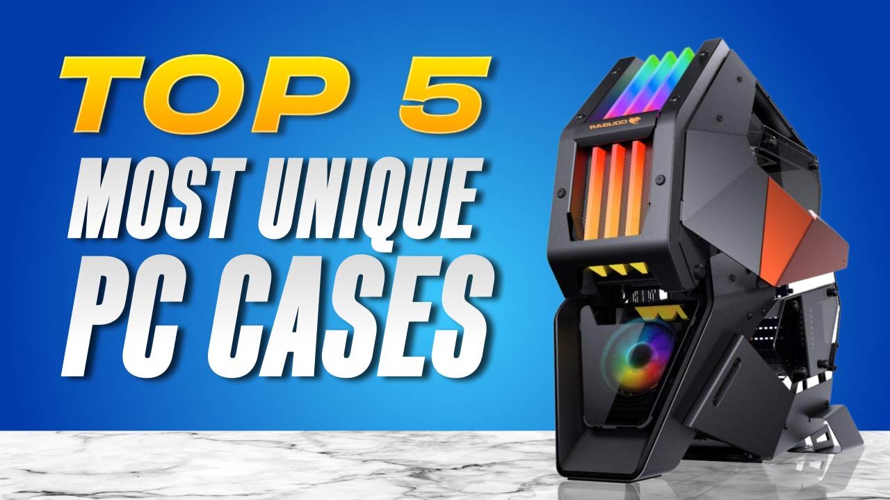 TOP 5 Most UNIQUE PC Cases (2023)