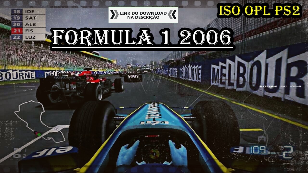FORMULA 1 2006 RIPADO PTBR ISO OPL PS2
