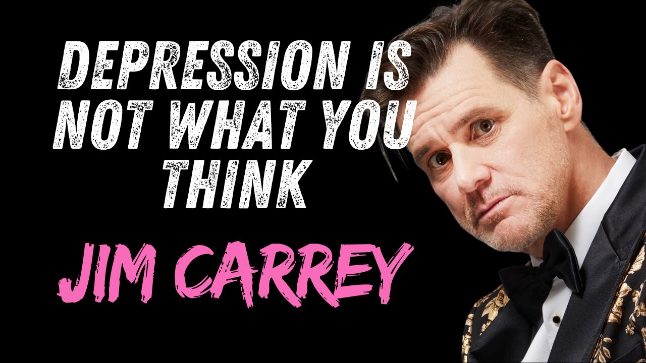 Jim Carrey's SHOCKING Truth About Depression & Happiness 🤯