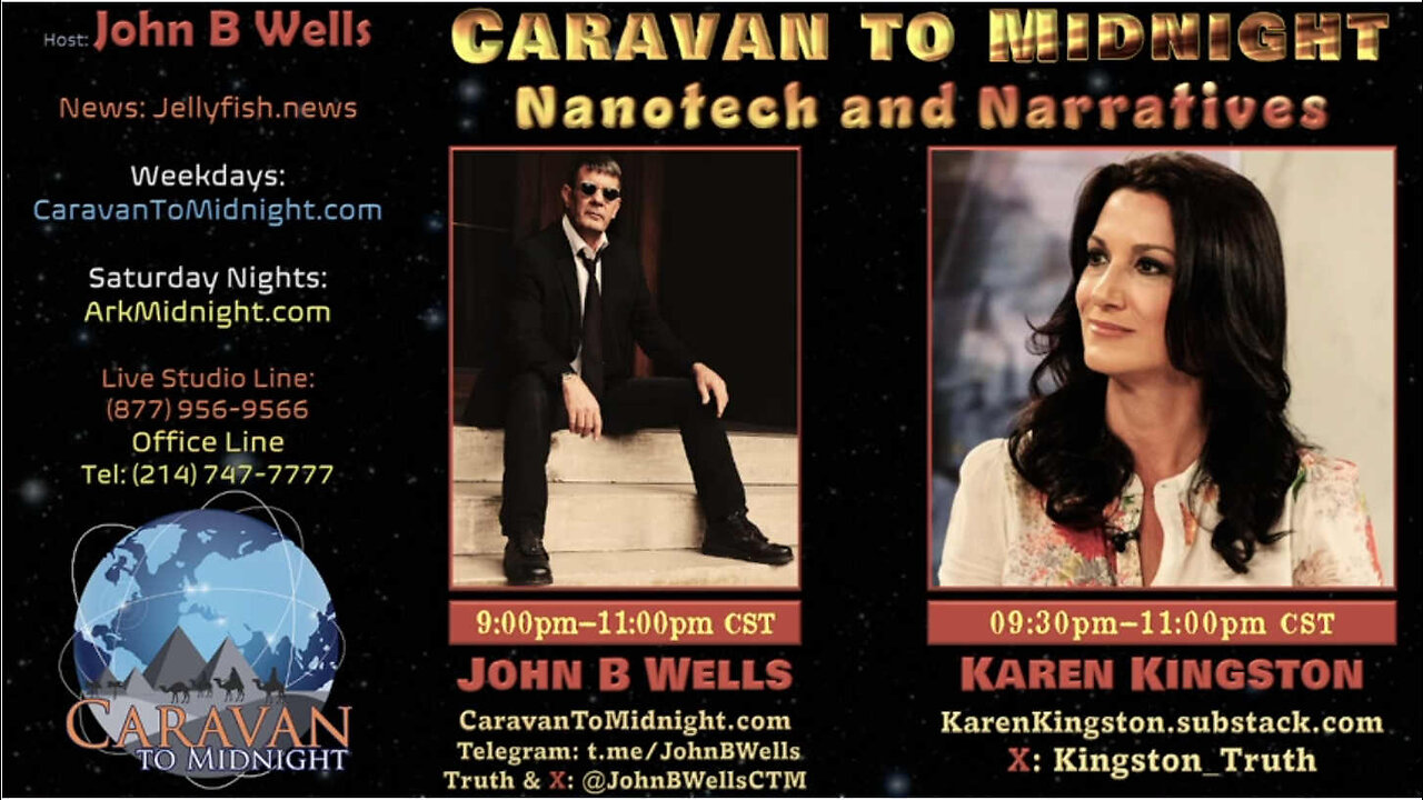 Karen Kingston Interview on Caravan to Midnight (John B. Wells)