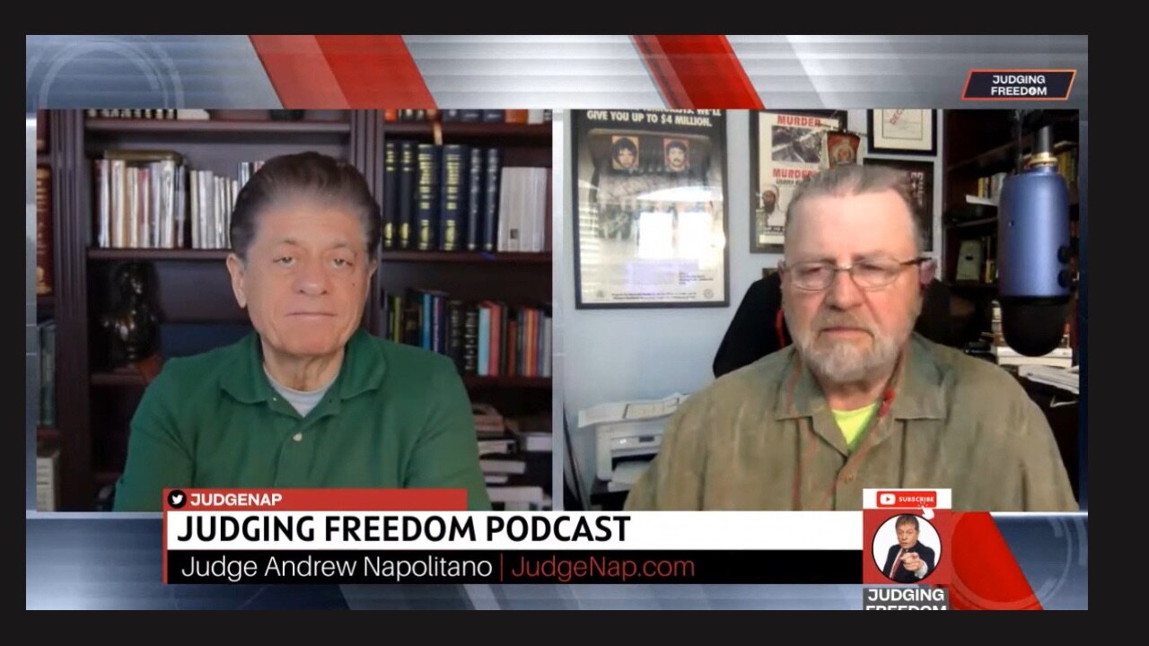 Judge Napolitano | Judging Freedom | Larry Johnson | Will Israel Invade ...