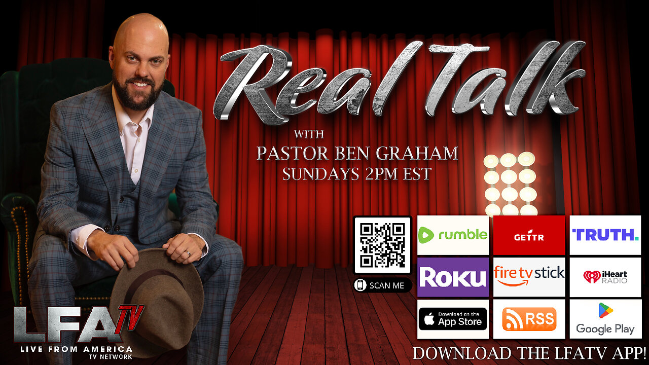 Guest Sarah Westall | Real Talk with Pastor Ben Graham 3.10.24 2pm