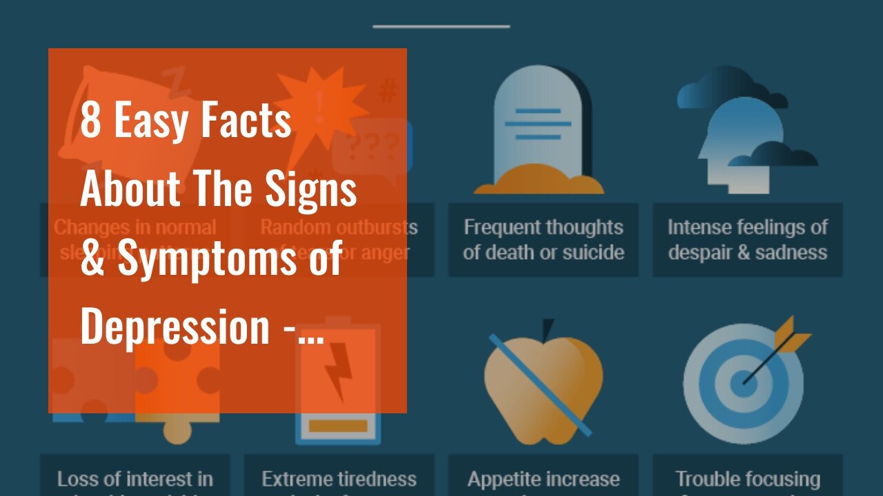 8 Easy Facts About The Signs & Symptoms of Depression - Priory Group ...