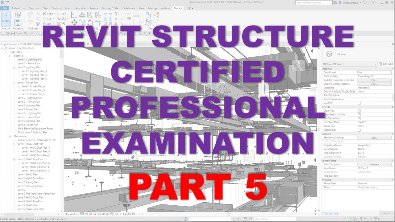 Autodesk Revit Structure Certified Professional Examination Reviewer ...