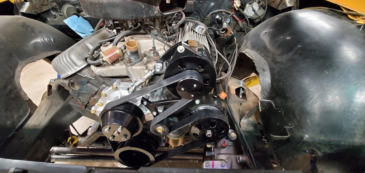 E18: CVF Pontiac V8 Serpentine install on Project 4x4 Pontiac Catalina ...