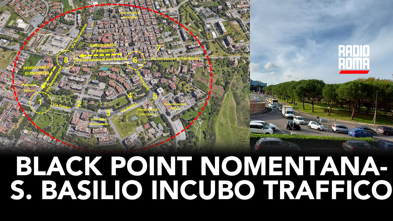 BLACK POINT NOMENTANA/SAN BASILIO: INCUBO TRAFFICO (Con D. Scarpa e P.C ...