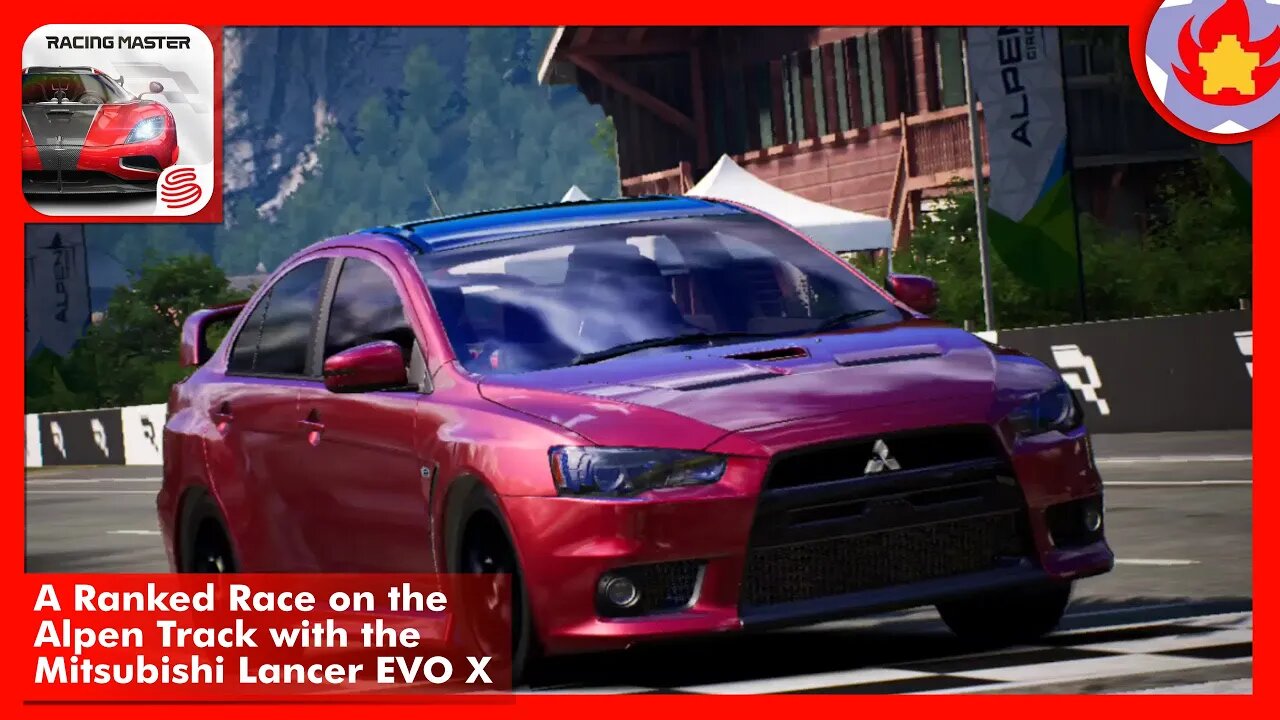 A Ranked Race on the Alpen Track with the Mitsubishi Lancer EVO X ...