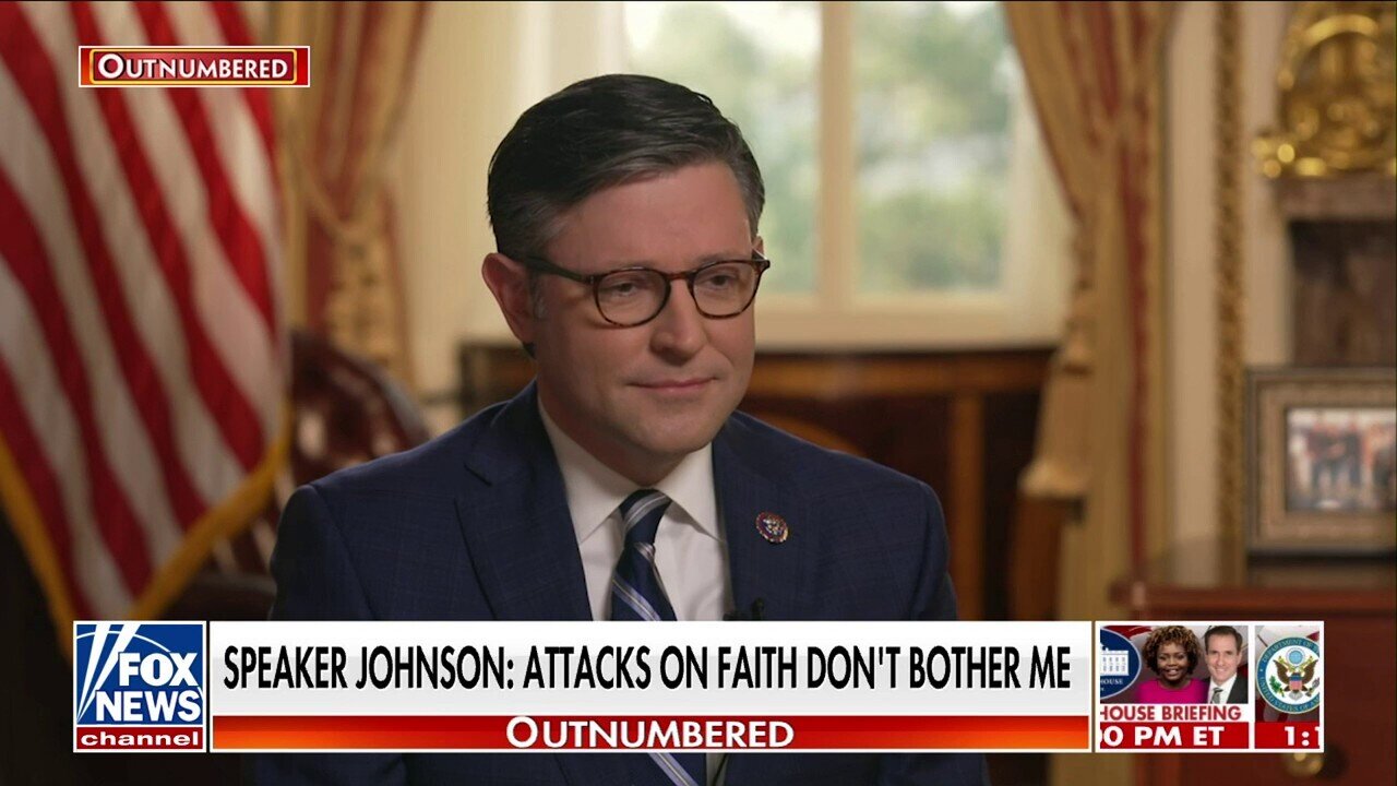 Mike Johnson Responds To Attacks From Bill Maher, Jen Psaki: 'Not ...