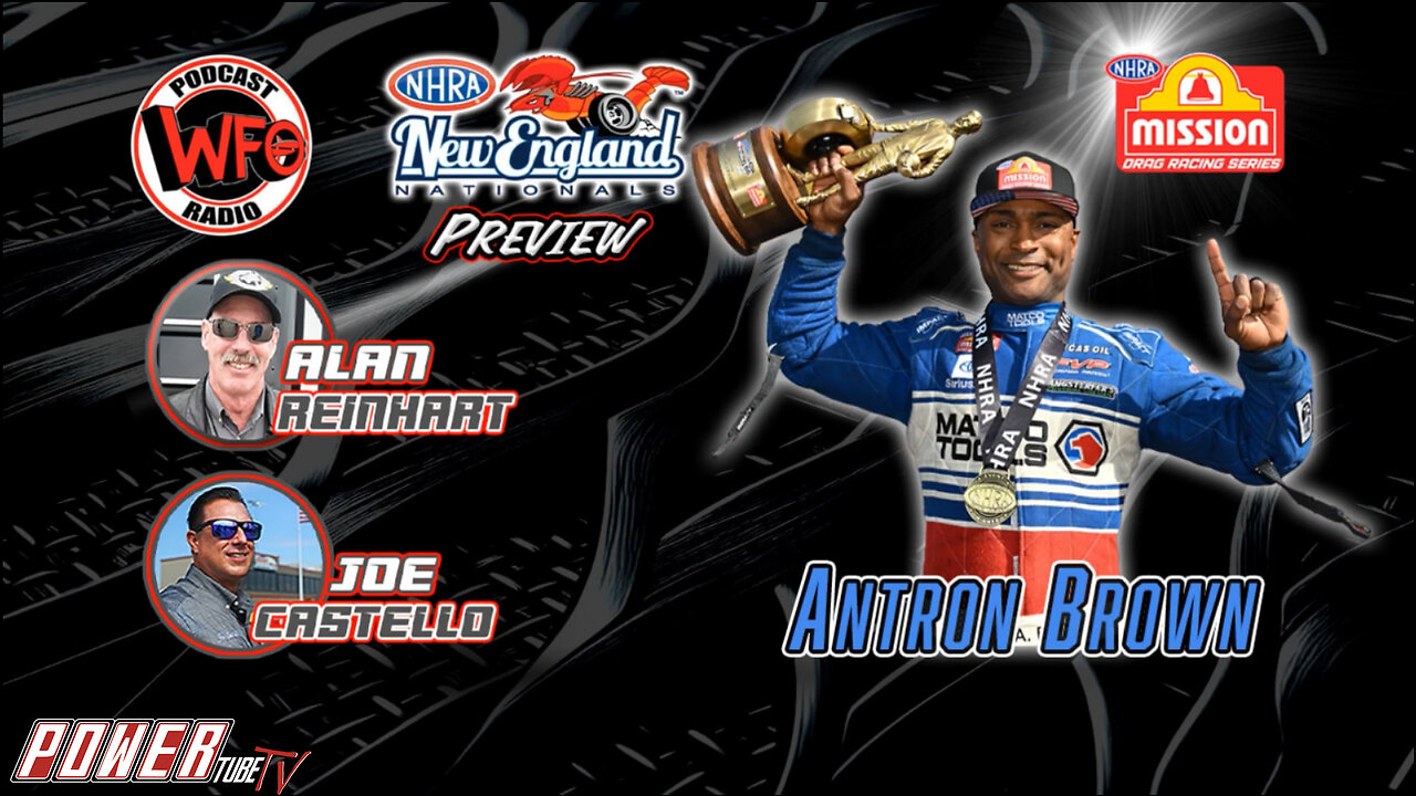 WFO with Joe Castello - Antron Brown 75th win on WFO Radio with Joe ...