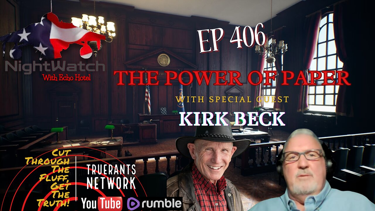 Kirk Beck on the power of paper & using Affidavit's