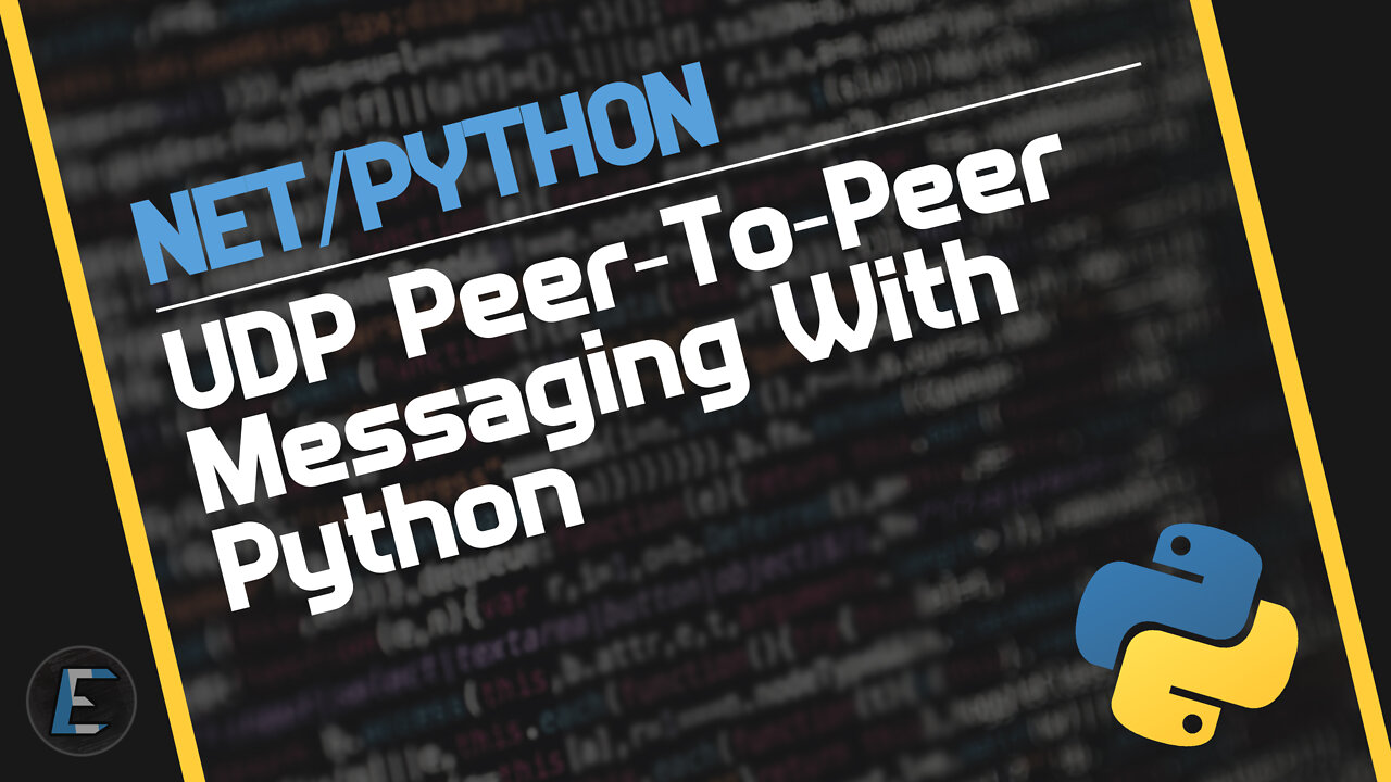 Udp Peer To Peer Messaging With Python