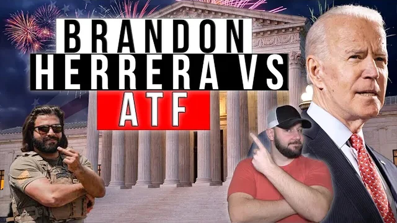Brandon Herrera vs ATF: This is a PERFECT example of how to testify to ...