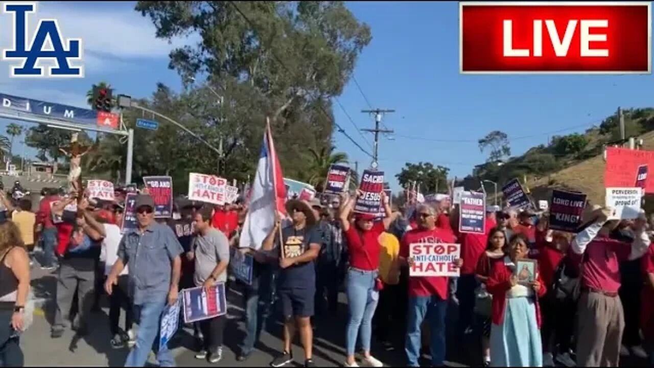 PROTEST! Thousands of Christians have shut down the main entrance to ...