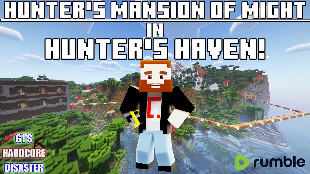 Working On Our Woodland Mansion & Hunter's Haven! - Project 2H! - G1's ...