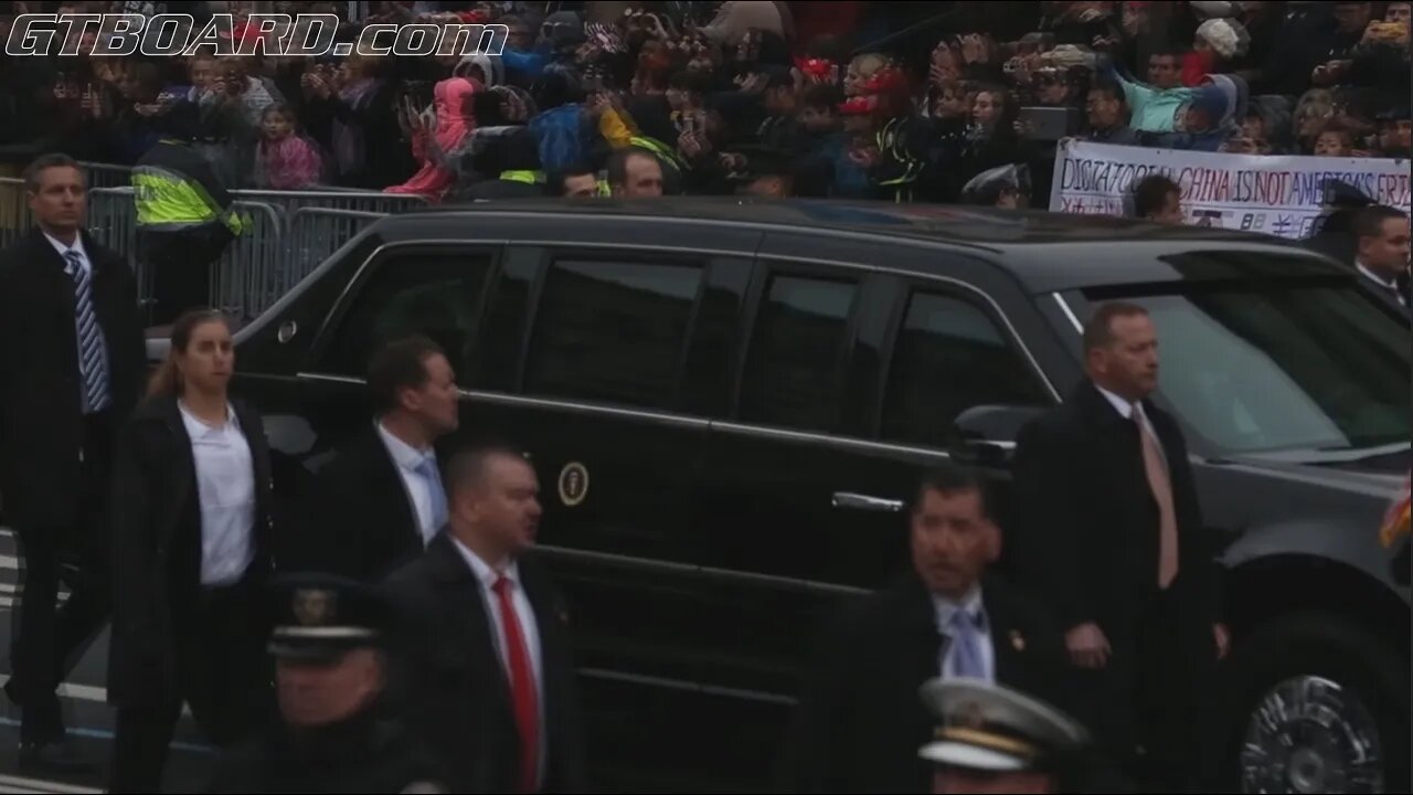 United States Presidential motorcade "the Beast", Secret Service, V22 ...
