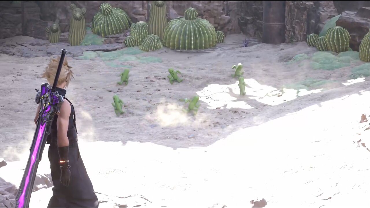 FF7 Rebirth Untended Garden Cactuars