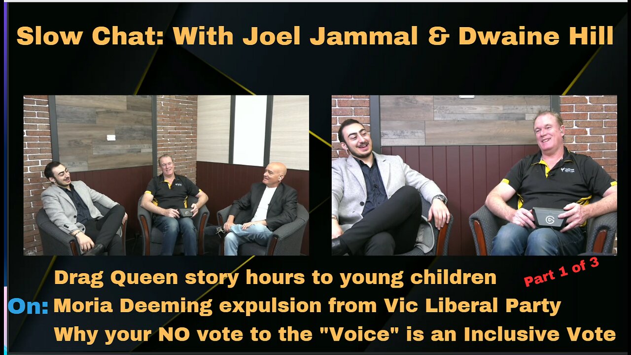 Slow Chat with Joel Jammal & Dwain Hill - Part 1 - The rise in Drag ...