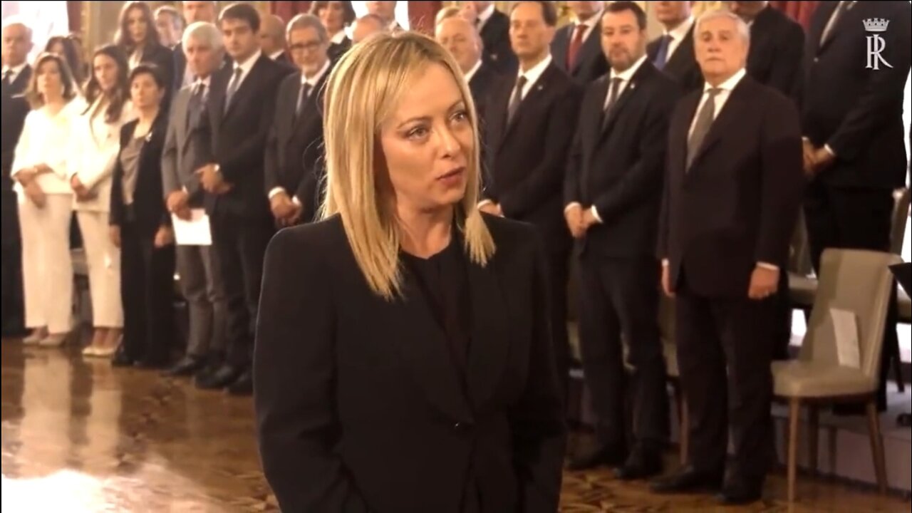 Giorgia Meloni Sworn In As Italy's First Woman PM