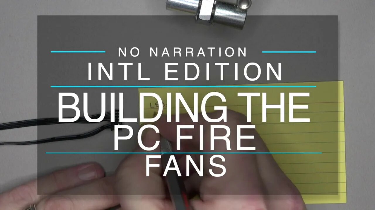 PC RGB Fire Fan Build - Intl Edition