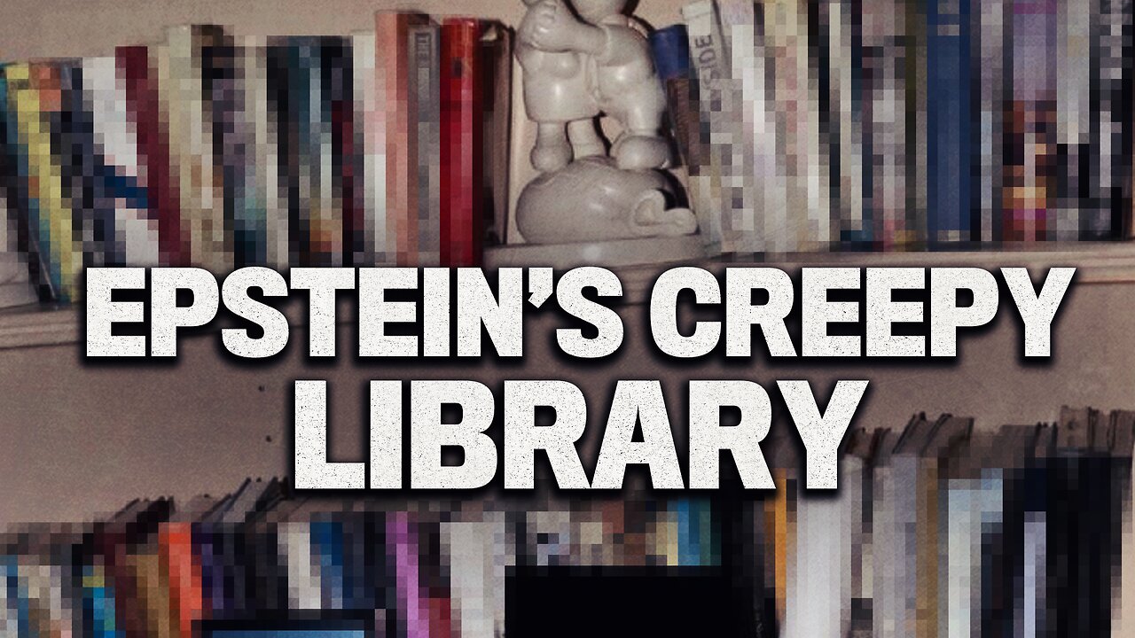 The Secrets of Epstein’s Bookshelf