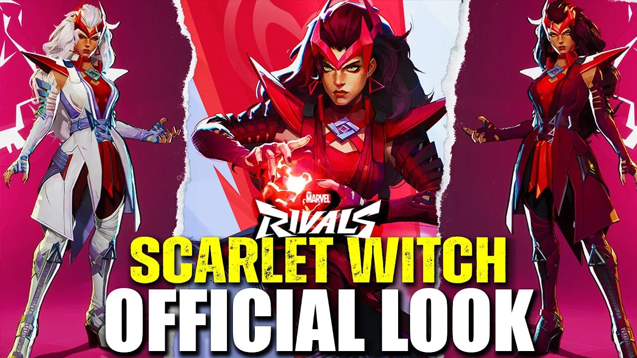 Wanda M. "Scarlet Witch" All Skills, Ultimate, Lore, Skins & Challenges ...