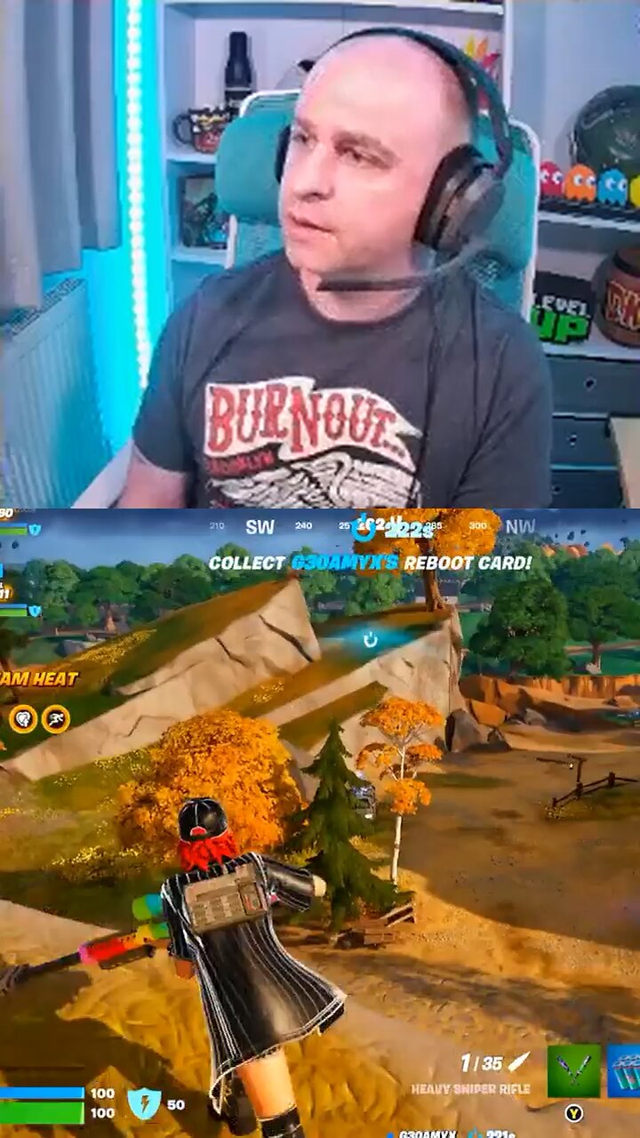 2 Pin Point Headshots!! Fortnite noob