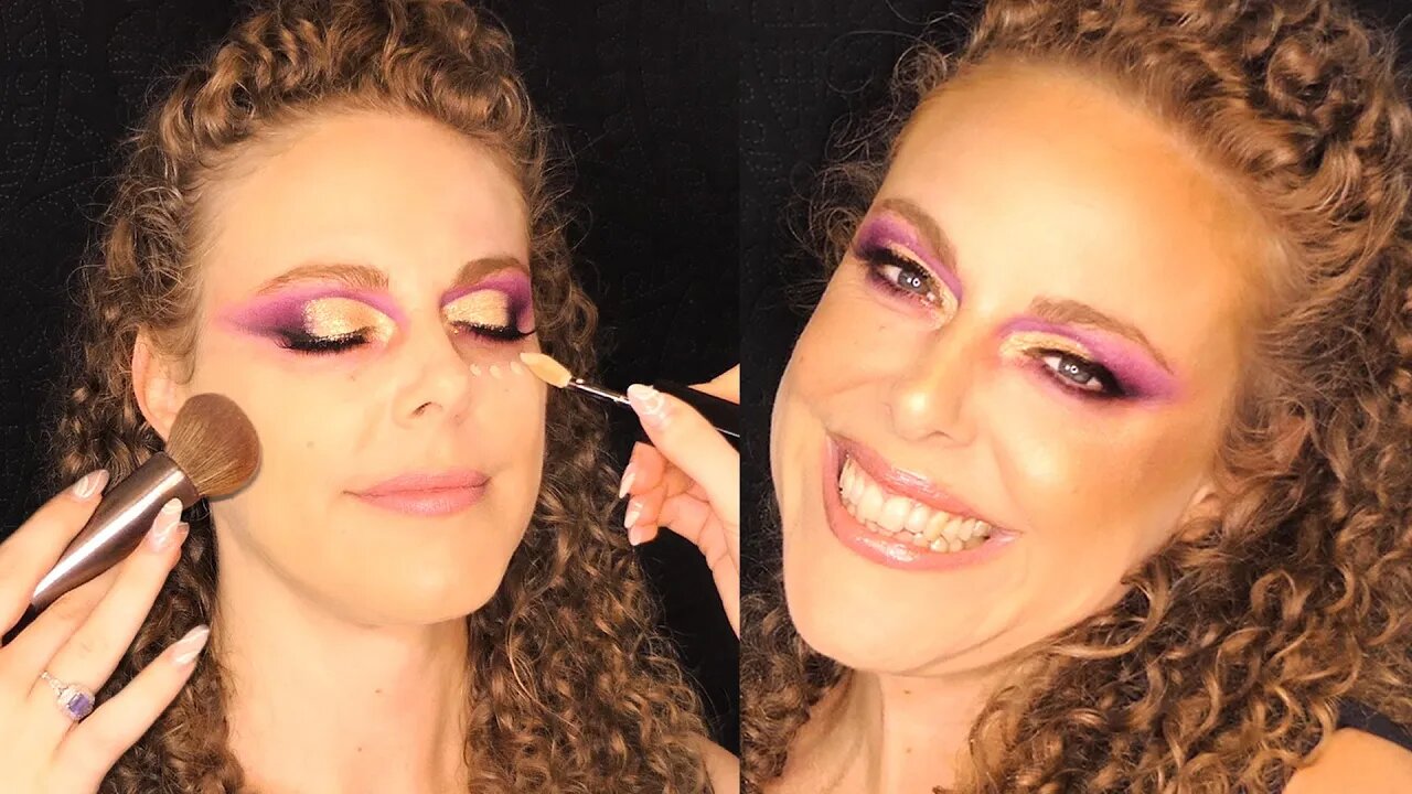 ASMR 🔥 Full Face Glam Makeup | Bronze Look, Corrina Rachel ...