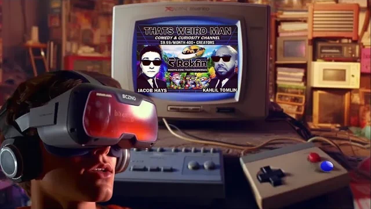 That’s Weird Man Now On Rokfin!