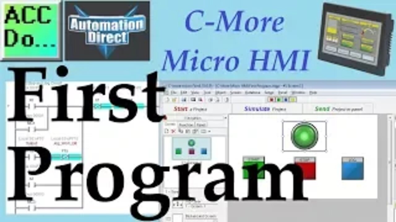 C More Micro Hmi First Program Create