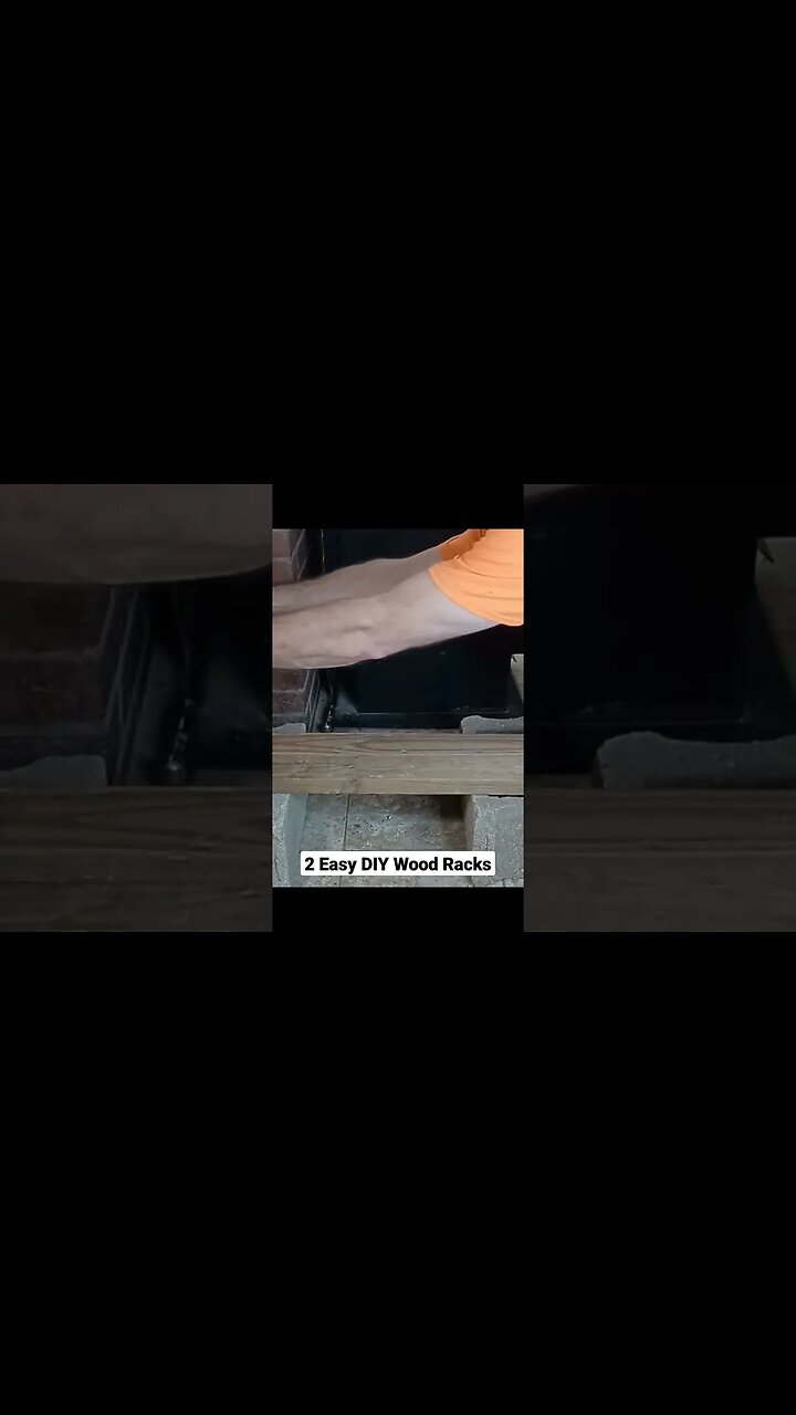 2 Easy DIY Wood Racks #Shorts